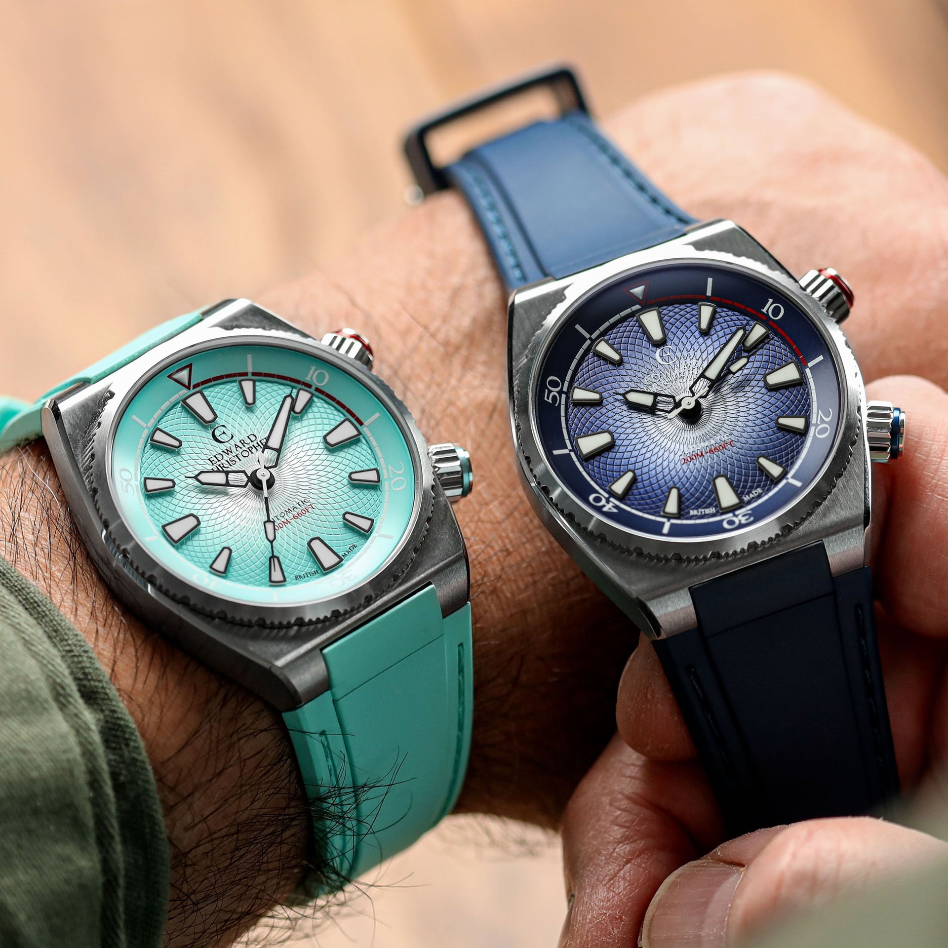 Award-winning British watchmaker with a charitable heart – Edward ...