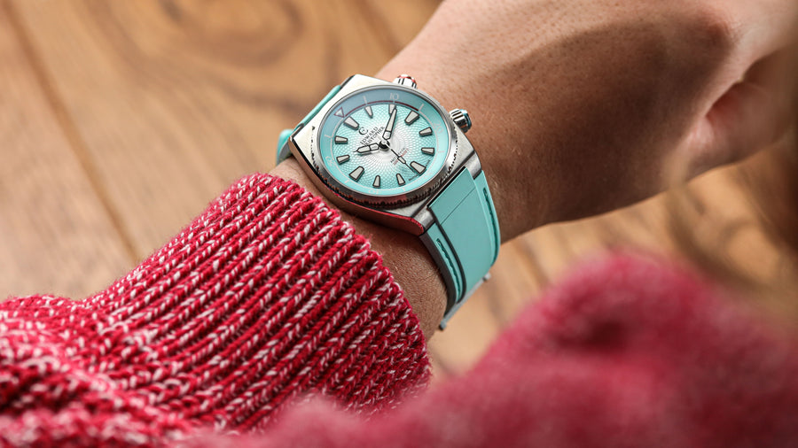 Manta - Sky Blue – Edward Christopher Watches